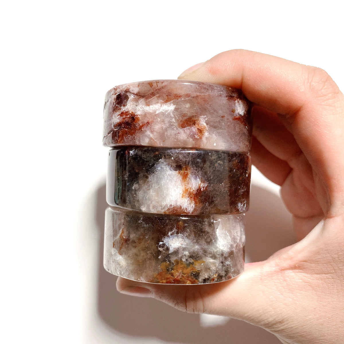 Fire Quartz Disk – Neshicrystals